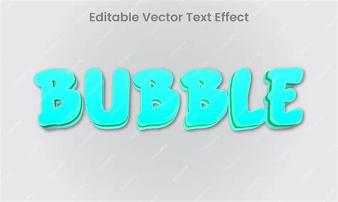 Premium Vector Editable 3d Style Text Effect In Eps