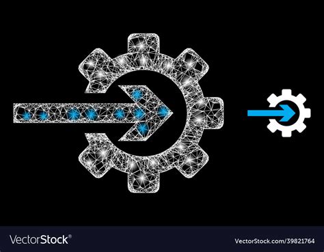 Polygonal Carcass Mesh Integration Gear With Glare