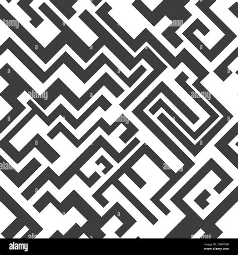Monochrome Seamless Pattern Stock Vector Image Art Alamy