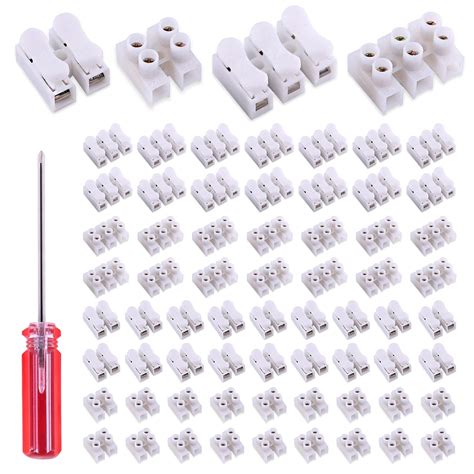 100pcs 2p Ch2 3p Ch3 Quick Connector Spring Wire