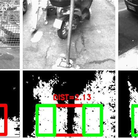 Outcome Of The Obstacle Detection Algorithm In An Urban Scenario