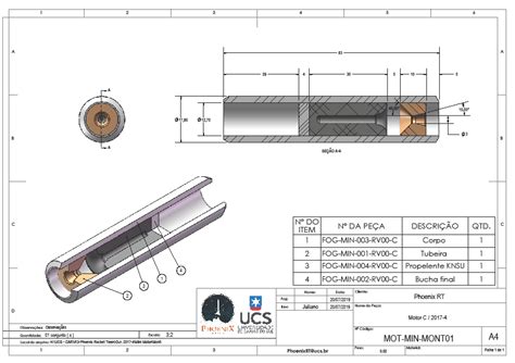 Rocket Motor For Propellant Test Download Scientific Diagram
