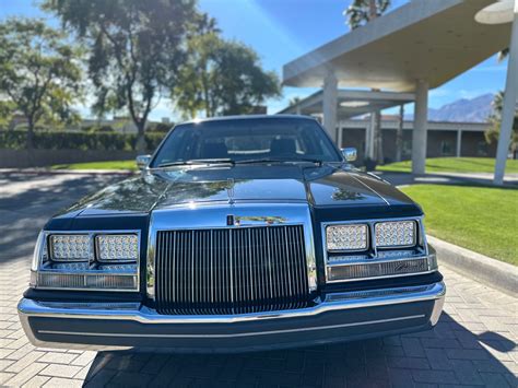 1986 Lincoln Continental Stock L212 For Sale Near Palm Springs Ca