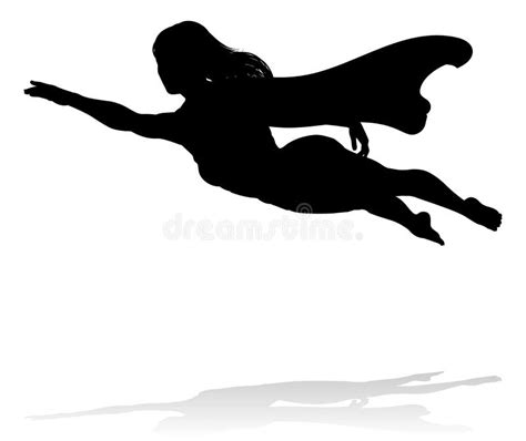 Superhero Silhouette Stock Illustrations 6651 Superhero Silhouette Stock Illustrations