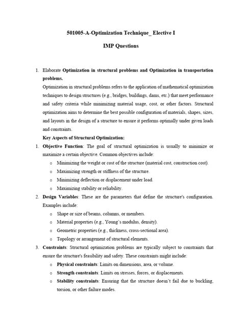 Opt Pdf Mathematical Optimization Linear Programming