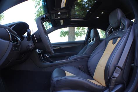 2016 Cadillac ATS V Coupe Interior GMA Garage 005 GM Authority