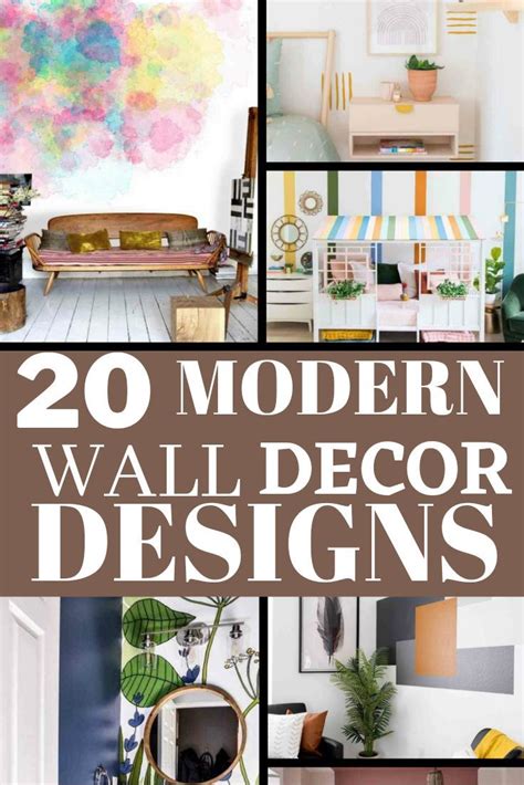 20 Modern Wall Decor Designs Wall Decor Design Modern Wall Decor Wall Decor