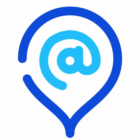 Pin Marker Location Email Post Icon Download On Iconfinder