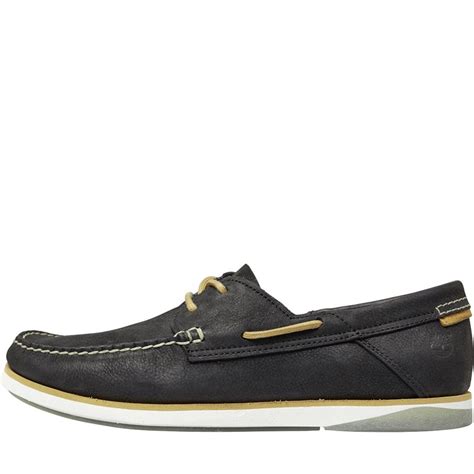Buy Timberland Mens Atlantic Break Deck Shoes Jet Black