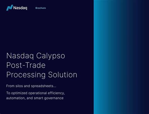 Optimizing Post Trade Processing On A Single Integrated Platform 香港