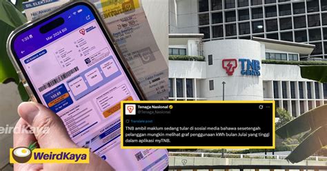 Tnb Confirms Glitch In Mytnb App That Showed Abnormal Usage Assures July Bills Are Not Affected