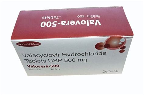 Valacyclovir Hydrochloride Tablet 500 Mg At Best Price In Mumbai