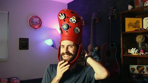 Man 3d Prints A Giant Crocs Clog To Wear As A Hat