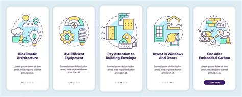 Onboarding Screen Of A Mobile App With A Design Approach Of Net Zero Vector Onboarding Digital