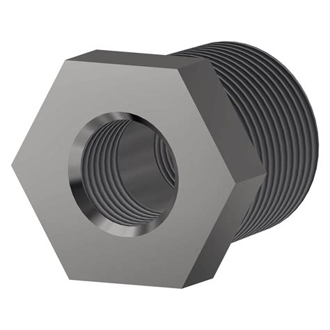 Double Tapped Bushing 1 X 1 2 Black 999205 Sonnys