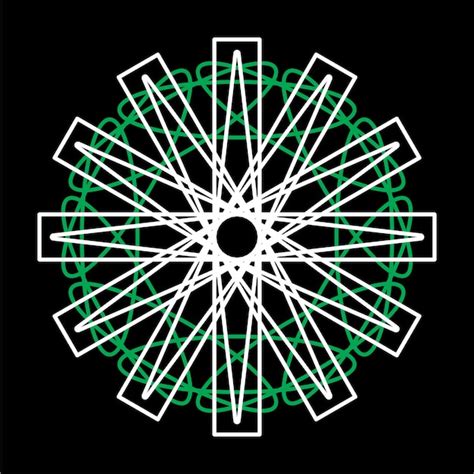 Premium Vector Radial Patterns 84