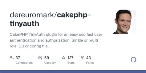 Github Dereuromarkcakephp Tinyauth Cakephp Tinyauth Plugin For An