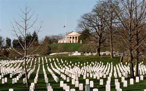 Historically Speaking The Mansion Above Arlington National Cemetery