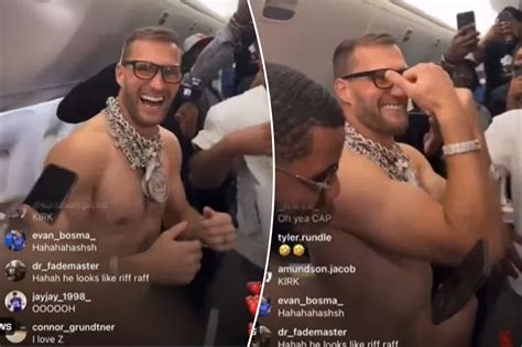 Espns Adam Schefter Went Shirtless In Kirk Cousins Homage
