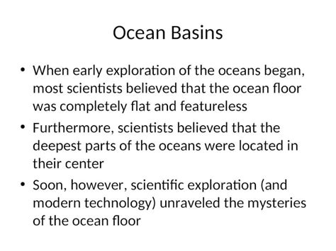 Ppt Ocean Basins Dokumen Tips