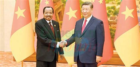 Xi Jinping Paul Biya Tête à Tête Prometteur