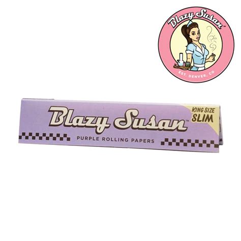 Blazy Susan Purple Kingsize Slim The Three Five