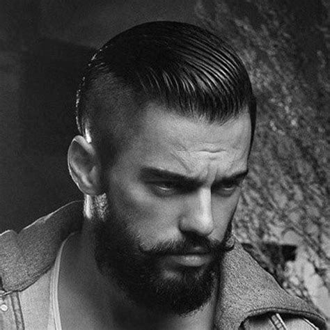 Men Haircuts Shaved Sides