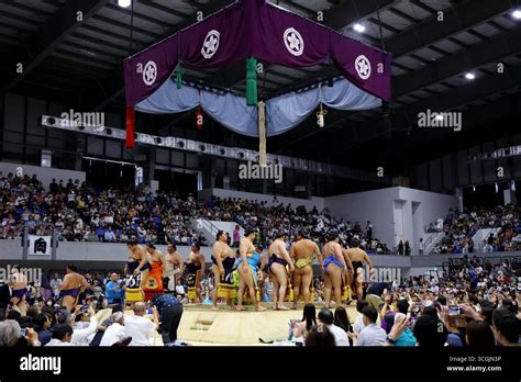 Tokyo Japan 28th Aug 2025 The Ceremony Of Entering The Sumo Ring