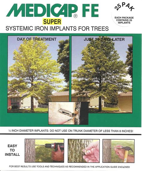 Mauget Stemix Plus 6ml All Purpose Fertilizer Tree Injector Pack Of 24 Caps