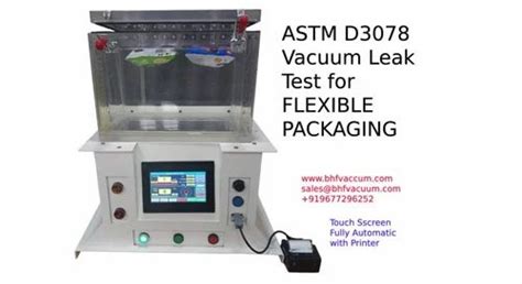 Stainless Steel Digital Pouch Leak Test At ₹ 85653piece In Chennai