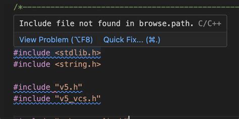 vex vs code not able to find vex h file programming support vex forum