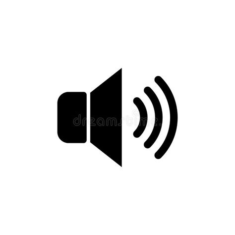 Speaker Icon Volume Icon Vector Loudspeaker Icon Vector Sound