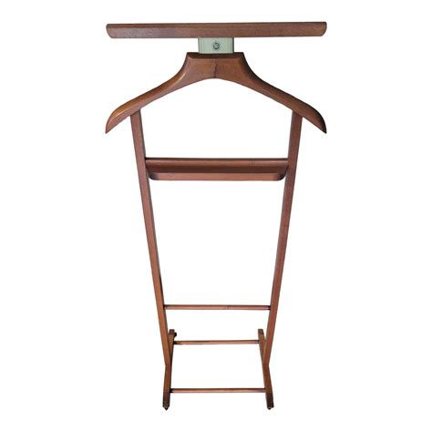 Mid 20th Century Brevettato Mid Century Wooden Vale Stand Chairish