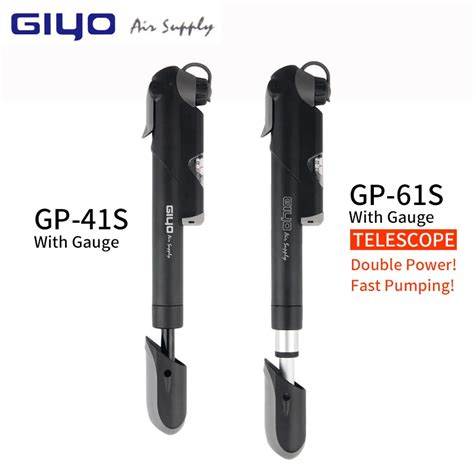 Giyo Avfv 밸브 자전거 펌프 어댑터 게이지 미니 사이클링 펌프 프레스타 슈레이더 타이어 자전거 공기 팽창기 Mtb 도로 자전거 펌프 Aliexpress