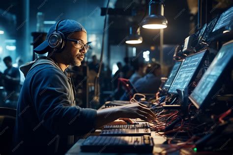 Premium Photo Productionengineercollaborationsmoothworkflow