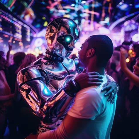 미래 지향적 인 새해 전 축제 Ai 생성 이미지