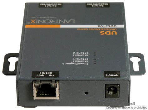 Ud2100002 01 Lantronix Uds2100 Two Port Serial Device Server