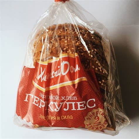 Хлеб зерновой Хлебный дом "Геркулес" | отзывы
