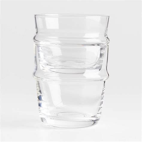 Echo 95 Oz Stackable Double Old Fashioned Glass Reviews Crate And Barrel Canada
