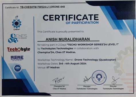 Anish M On Linkedin Hello Everyone I Am Happy To Share That I Had