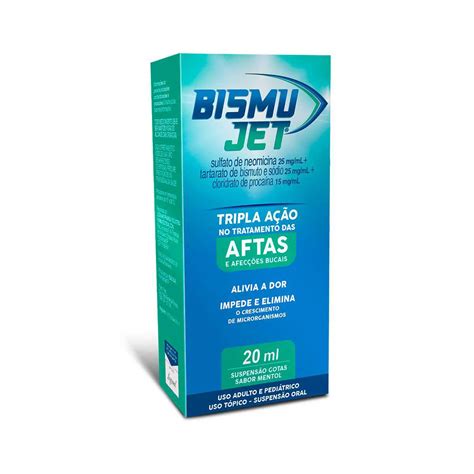Bismu Jet Suspensão Gotas 20ml Drogasil