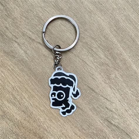 3d Printer Files 3mf File Llavero Bart Navidad Creality Cloud