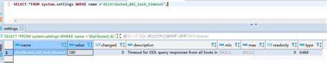 Clickhouse Distributedddltasktimeout 超时clickhouse Ddl Timeout Csdn博客