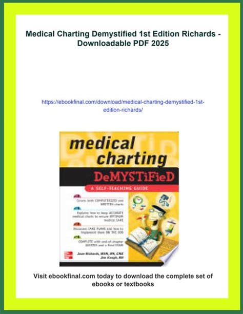 Medical Charting Demystified 1st Edition Richards Pdf