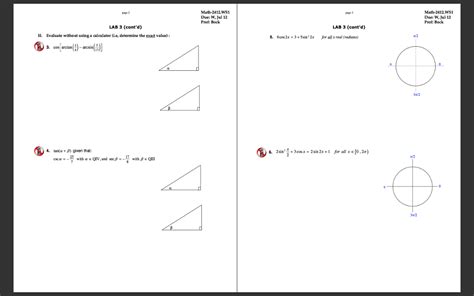 Solved Evaluate Without Using A Calculator I E Determine Chegg