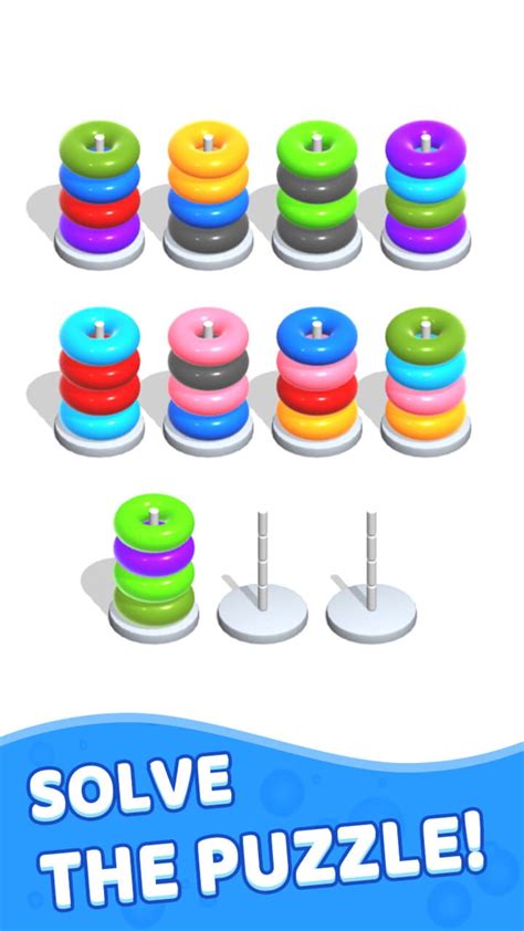Color Hoop Stack Sort Puzzle For Android Download