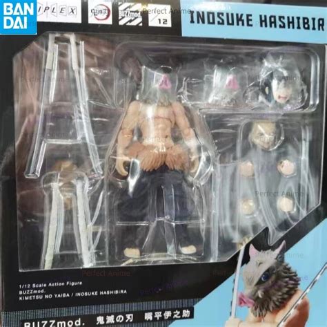 Anime Dem Nio Slayer Figuras De A O Buzzmod Inosuke Hashibira Kimetsu