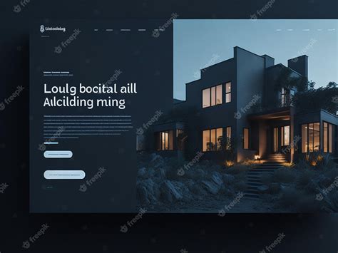 premium ai image modern user interface design template mockups ui ux