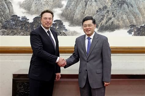 Elon Musk Meets Chinese Foreign Minister Who Calls For ‘mutual Respect
