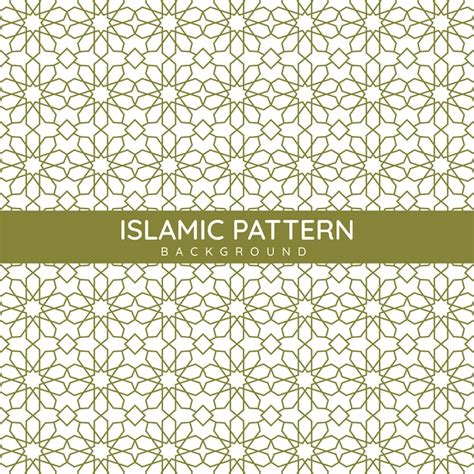 전통적인 원활한 이슬람 아랍 기하학적 모로코 패턴 프리미엄 벡터